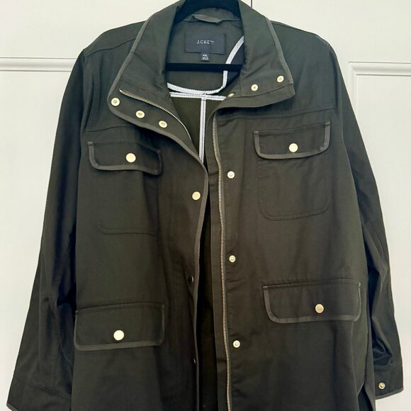 J. Crew | Jackets & Coats | Jcrew New Downtown Field Jacket Xxl Nwot ...